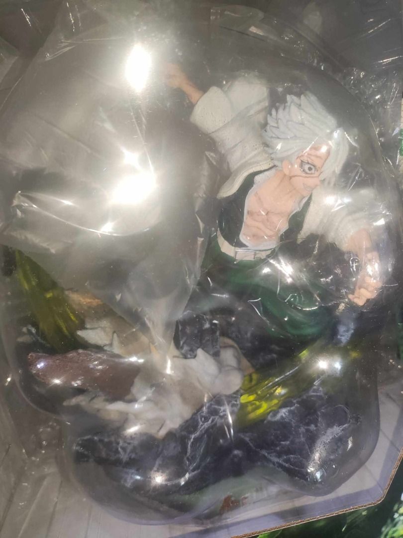 NEVER DISPLAYED Wind Hashira Sanemi Demon Slayer with LED Anime ...