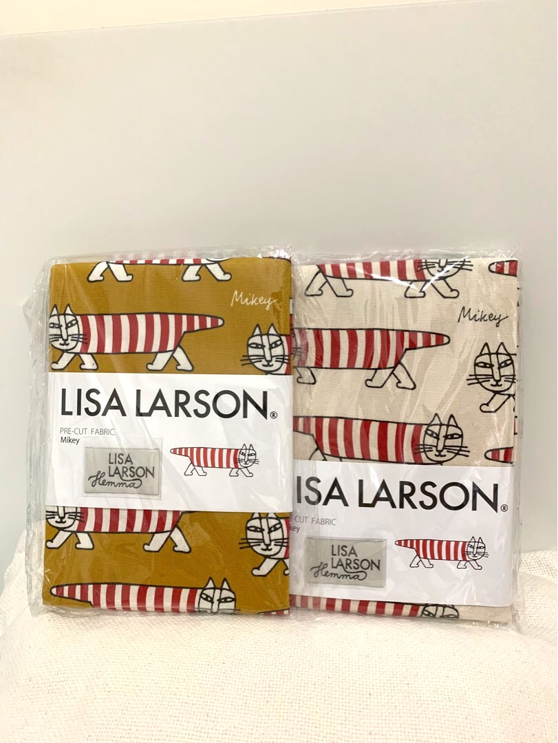 ⭐️New ️日本 Lisa Larson 布料 made in Japan , 興趣及遊戲, 手作＆自家設計, 文具及工藝 - 手作 ...