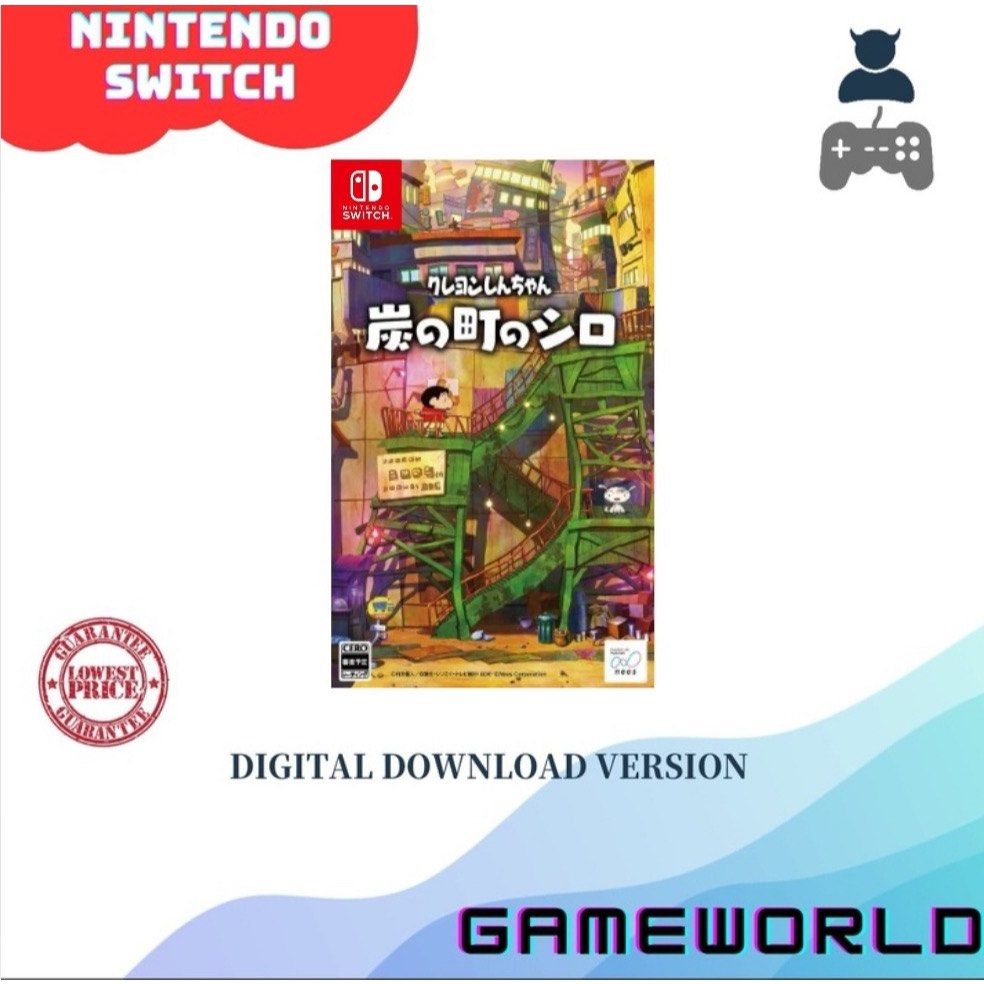 【NINTENDO SWITCH】Crayon Shin-Chan : Shiro of Coal Town Digital Download ...