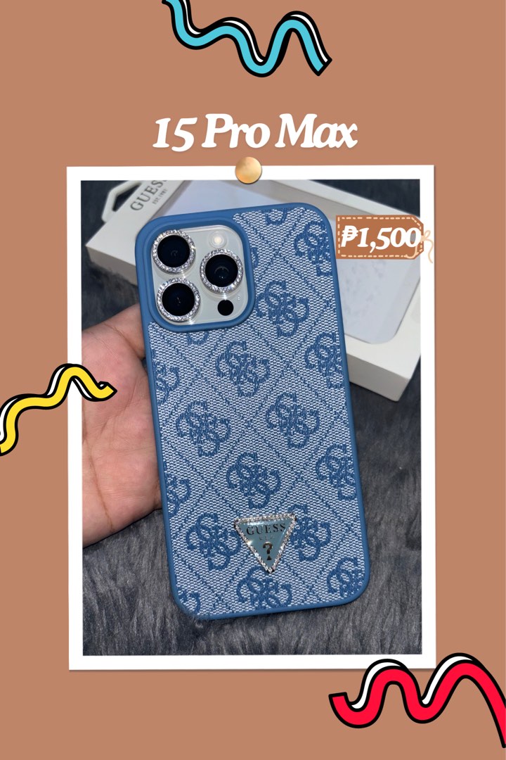 Original Guess Case for 15 Pro Max, Mobile Phones & Gadgets, Mobile ...