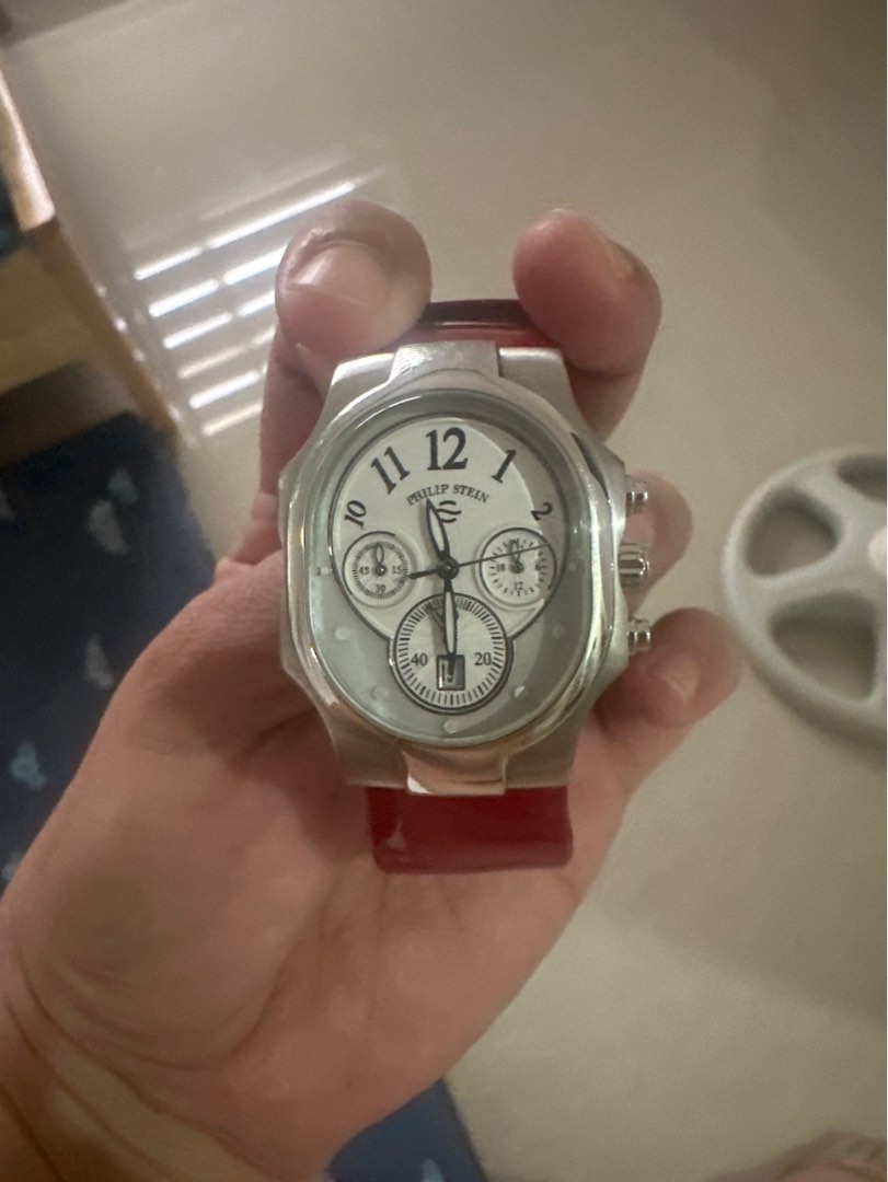 Philip Stein Watch Classic Chronograph, Luxury, Watches on Carousell