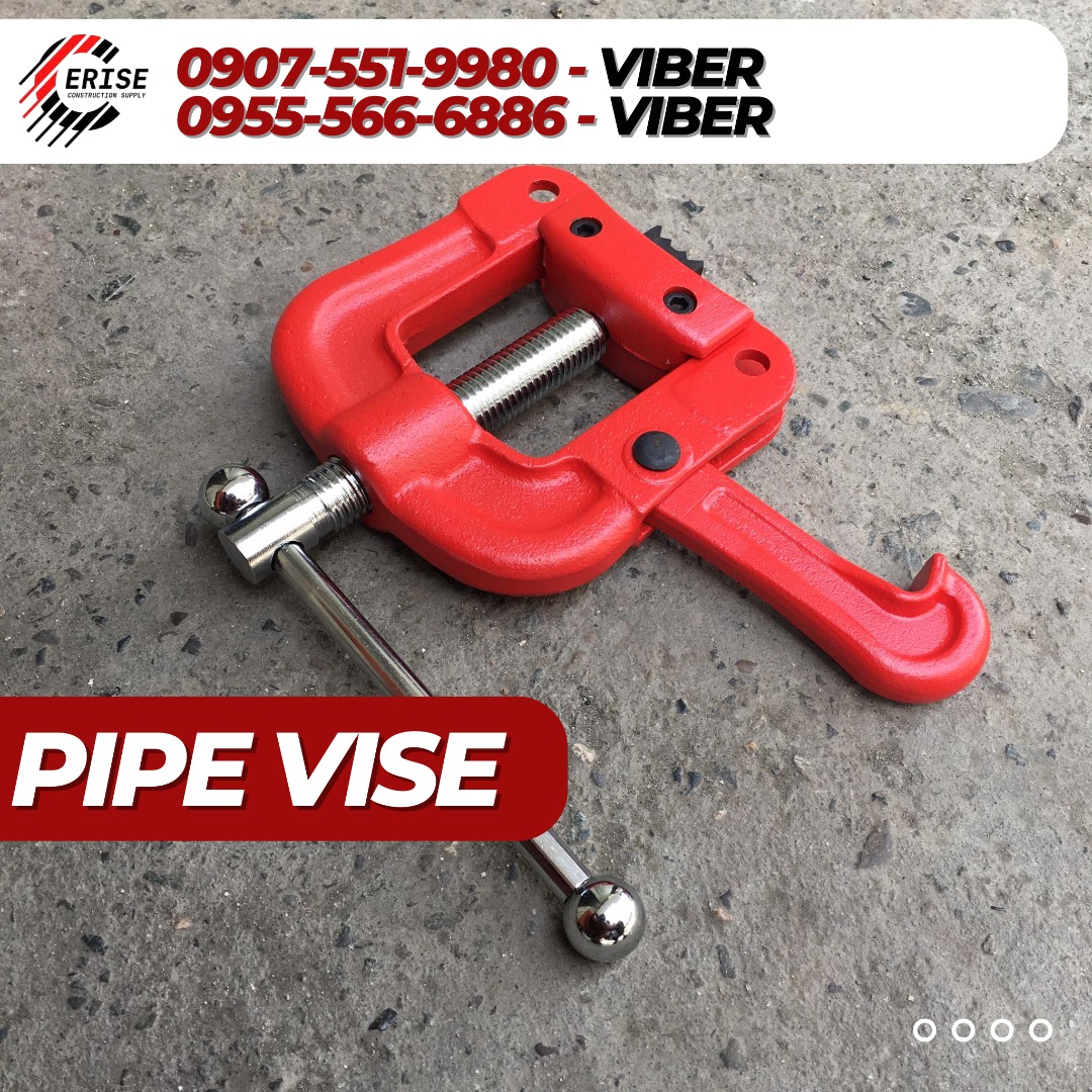 PIPE VISE, Commercial & Industrial, Construction & Building Materials ...