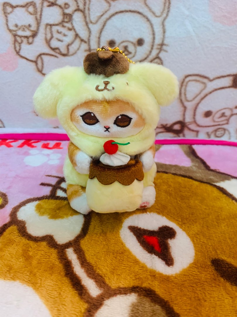 Pompompurin x Mofusand charm, Hobbies & Toys, Toys & Games on Carousell