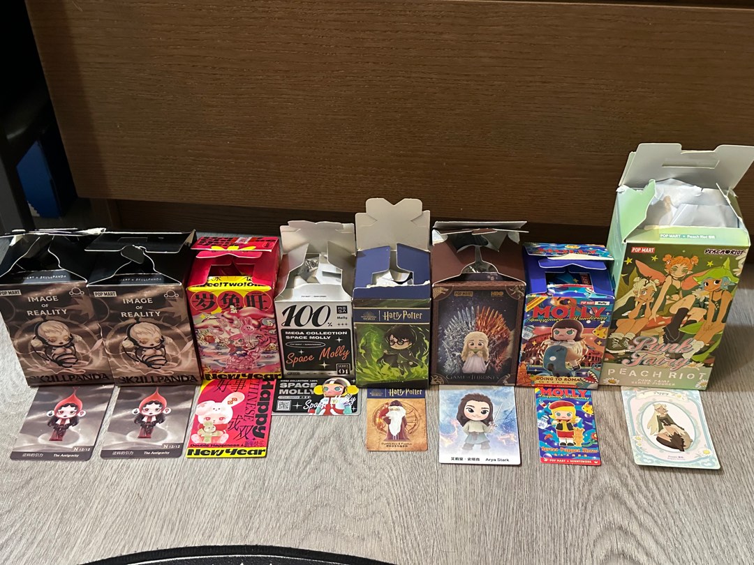 Popmart Blind Box Mix, Hobbies & Toys, Toys & Games on Carousell