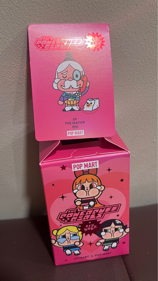 Popmart crybaby x ppg figures, Toys & Collectibles, Mainan di Carousell