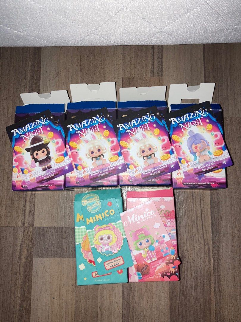 POPMART HIRONO GHOST FUBOBO SWEET BEAN SKULLPANDA DIMOO LABUBU & MISC ...