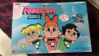 Popmart Crybaby Powerpuff Girls PPG Face Vinyl Plush Keychain, Hobbies ...