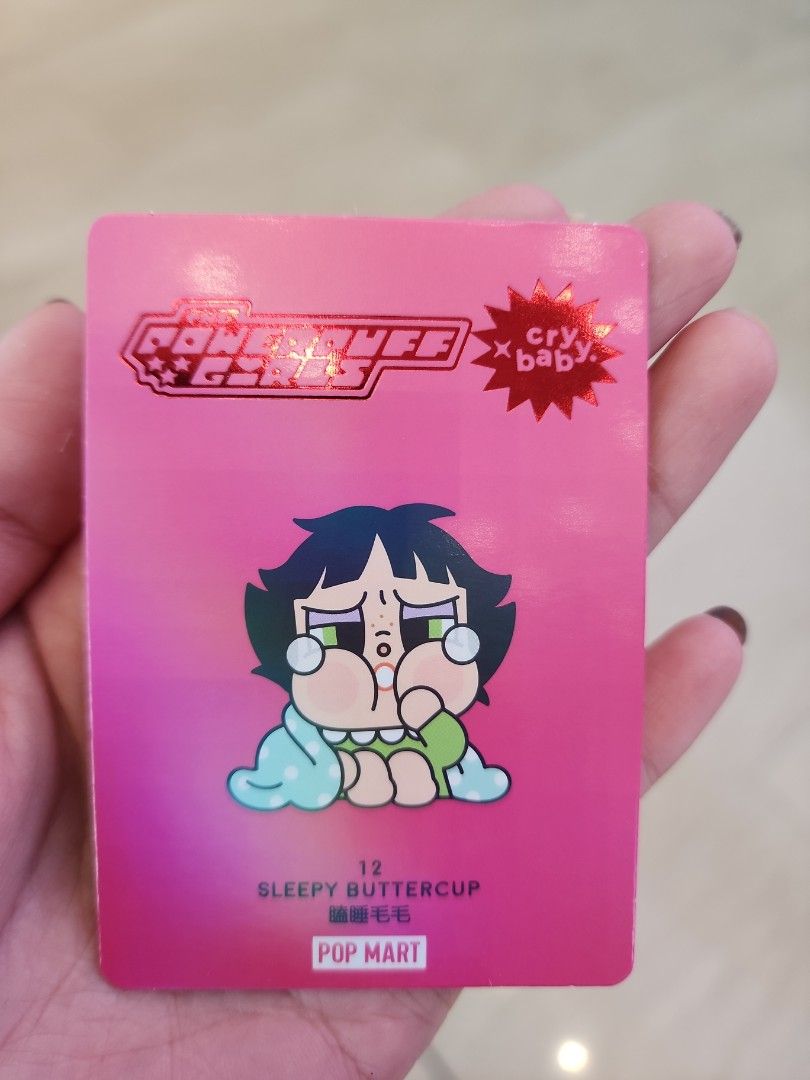 Popmart Powerpuff Girls Sleepy Buttercup, Hobbies & Toys, Toys & Games ...