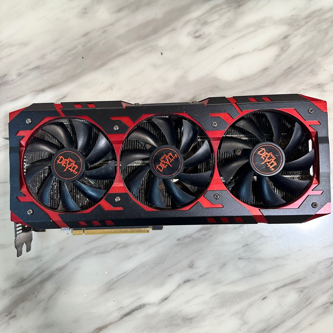 Power Color RX Vega 56 Red Devil GPU 8GB Graphics Card, Computers ...