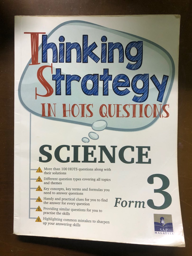 PT3 Science Hots Questions Form3, Hobbies & Toys, Books & Magazines ...