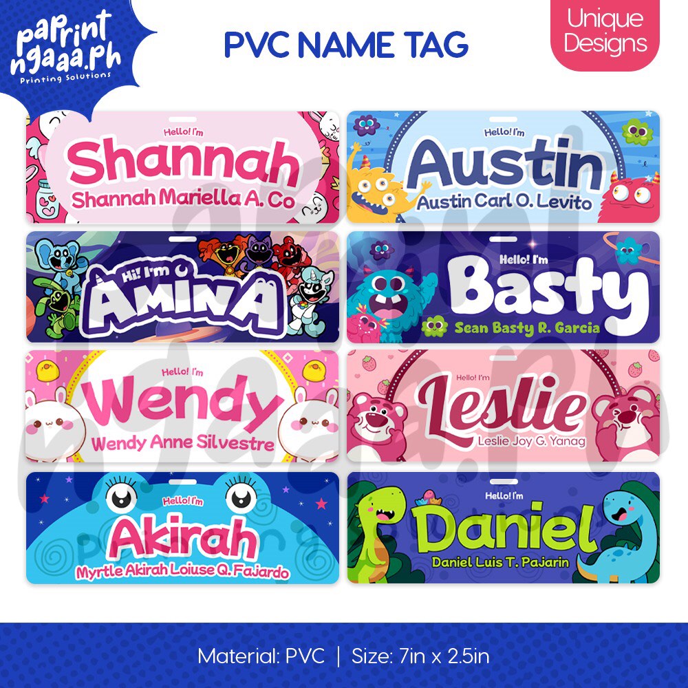 PVC Name Plate, Hobbies & Toys, Stationary & Craft, Stationery & School ...