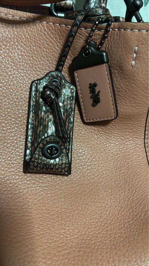 Rare Coach Rogue 25 dusty Pink, Luxury, Bags & Wallets on Carousell
