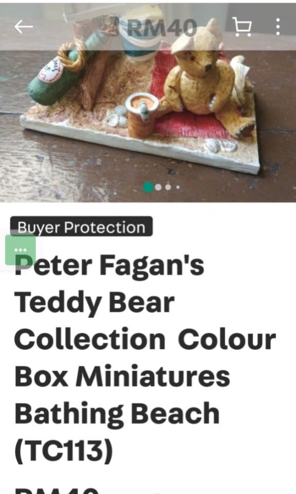 Rare Vintage Peter Fagan Teddy Bears Collection, Hobbies & Toys ...