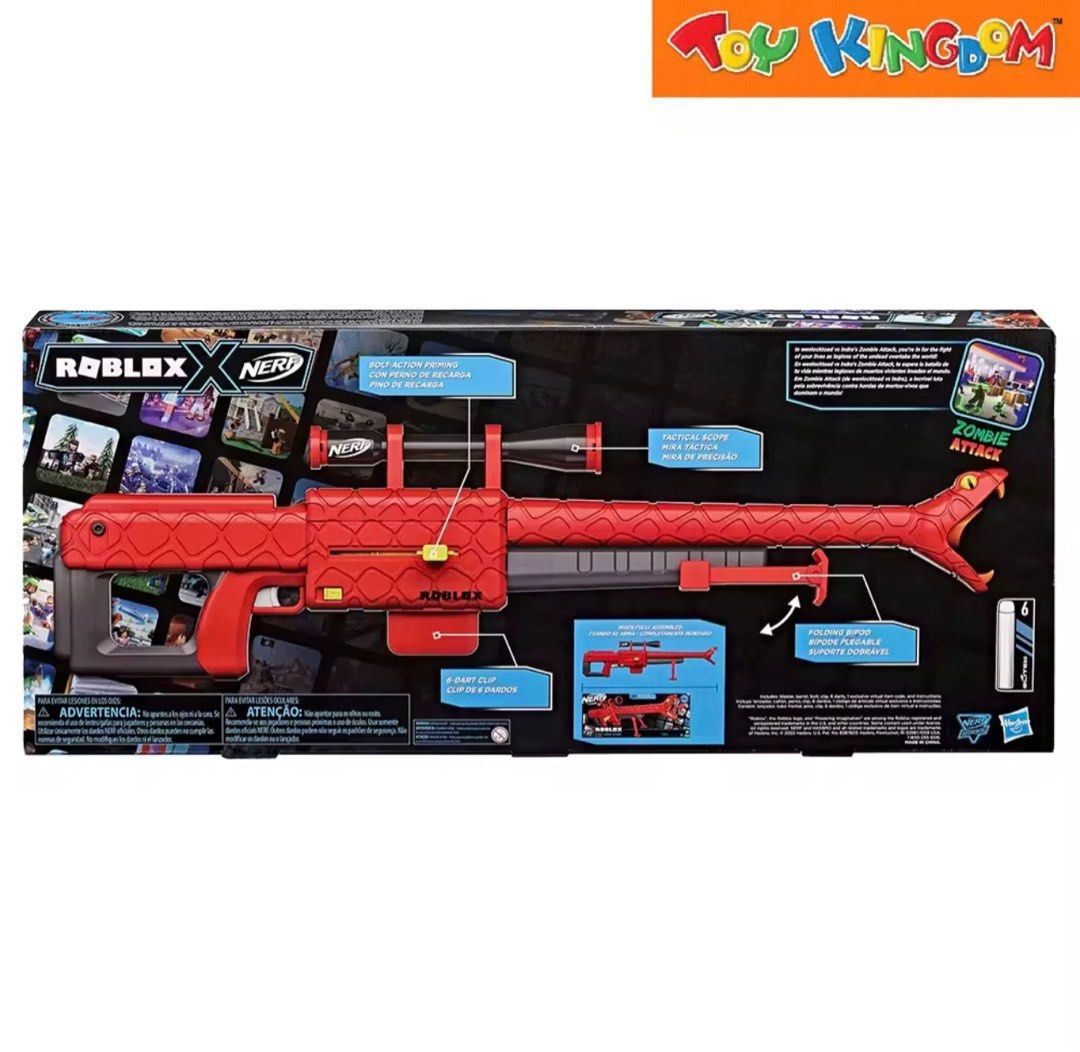 Roblox x Nerf Toy Gun, Hobbies & Toys, Toys & Games on Carousell