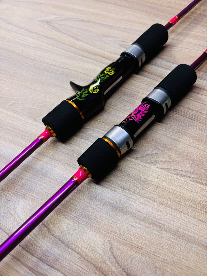 Ryoko Violet Viper Slow Rod (BC), Sports Equipment, Fishing on Carousell