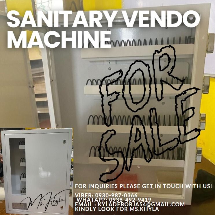 SANITARY VENDO MACHINE, Everything Else, Looking For on Carousell