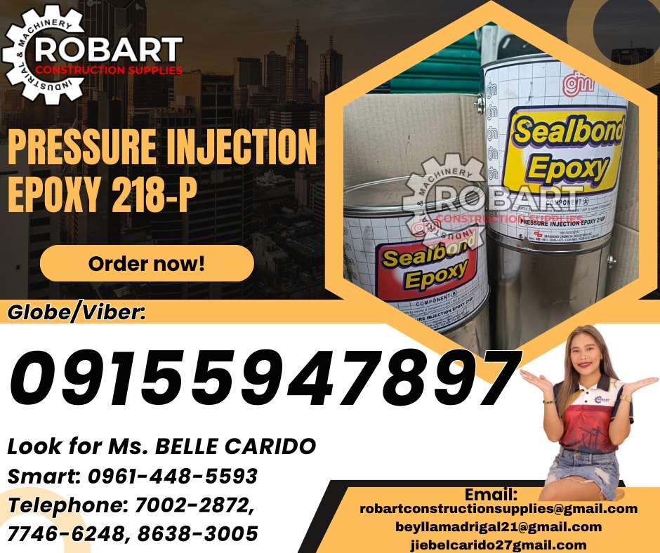 Sealbond Pressure Injection Epoxy, Commercial & Industrial ...