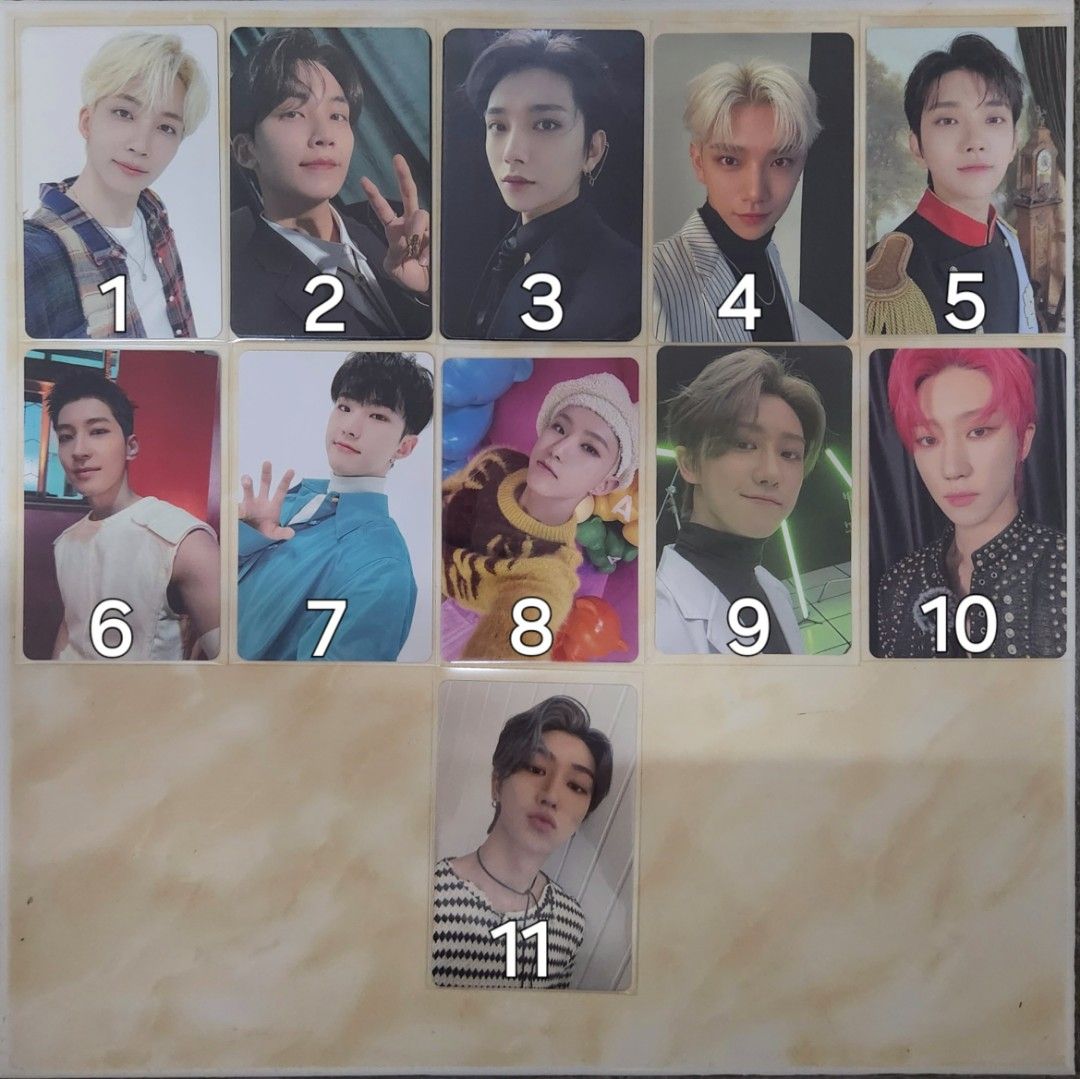 SEVENTEEN PHOTOCARDS OFFICIAL, Hobbies & Toys, Collectibles ...