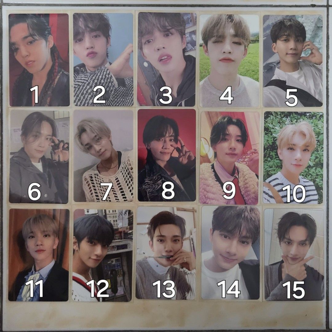 SEVENTEEN PHOTOCARDS OFFICIAL, Hobbies & Toys, Collectibles ...