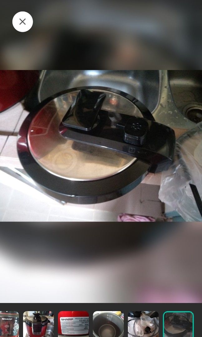 sharp pressure coomer, TV & Home Appliances, Kitchen Appliances ...
