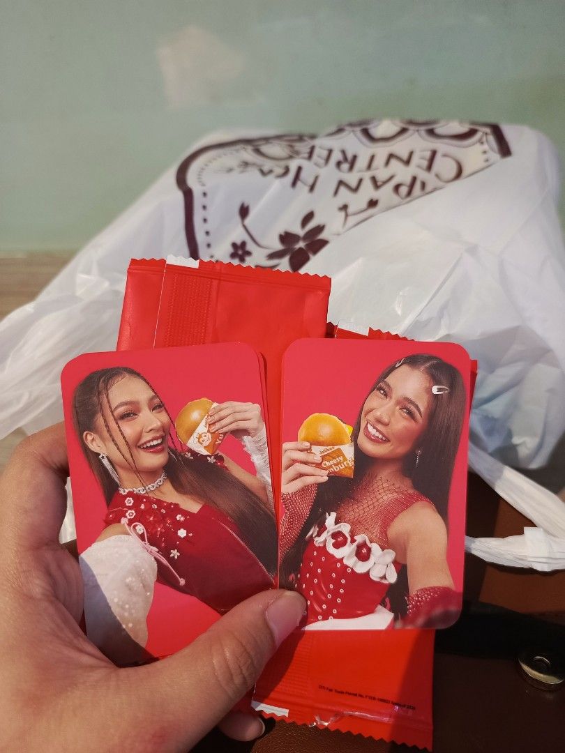 Official jollibini photocard bini colet bini sheena bini jho, Hobbies ...