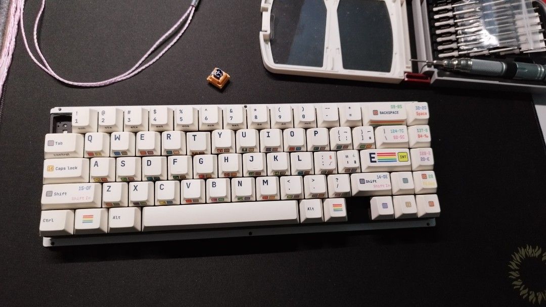 Skydigital X VKGB MG65 E-White Hall Effect Keyboard, Computers & Tech ...