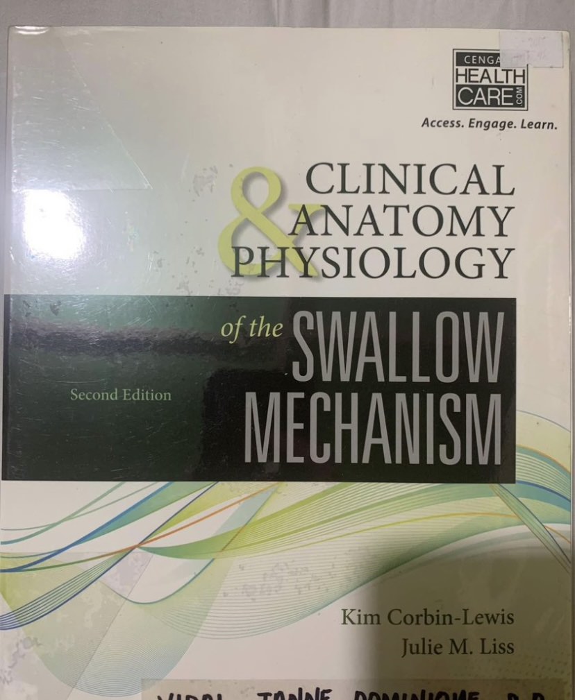 Speech Pathology Books | Clinical Anatomy and Physiology of the Swallow Mechanism (2nd ed ...
