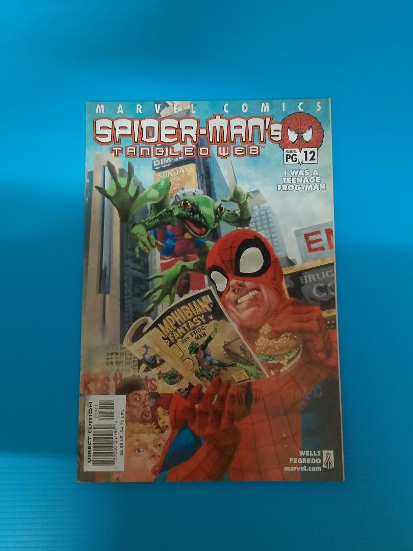 Spiderman's Tangled Web #12 ( Duncan Fegredo - Cover Art ) Marvel ...