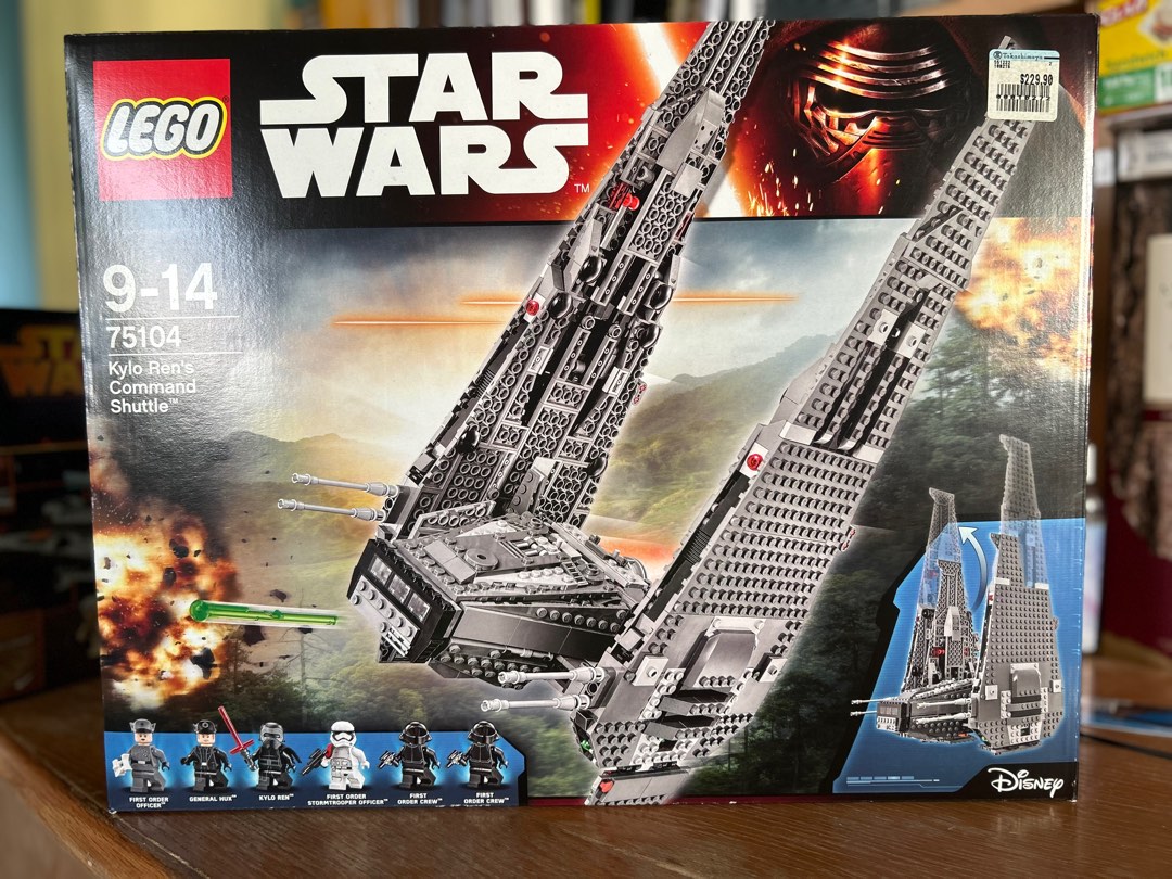 Star Wars Lego 75104 Kylo Ren Command Shuttle, Hobbies & Toys, Toys ...