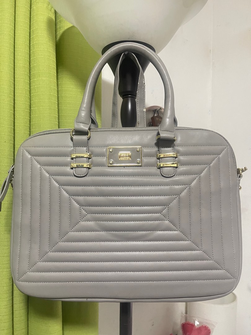 Steve Madden Grey Laptop Bag, Computers & Tech, Parts & Accessories ...