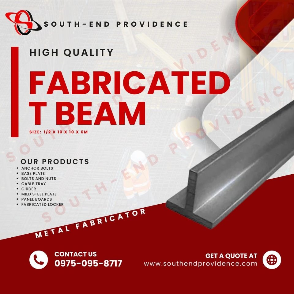 T Beam 1/2 x 10 x 10 x 6m | Fabricated I Beam | H Beam, Commercial & Industrial, Construction ...