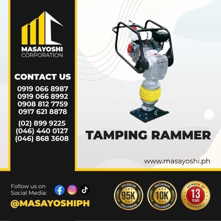 Tamping Rammer HCR90 | Heavy Duty Tamping Rammer | Gasoline Tamping ...