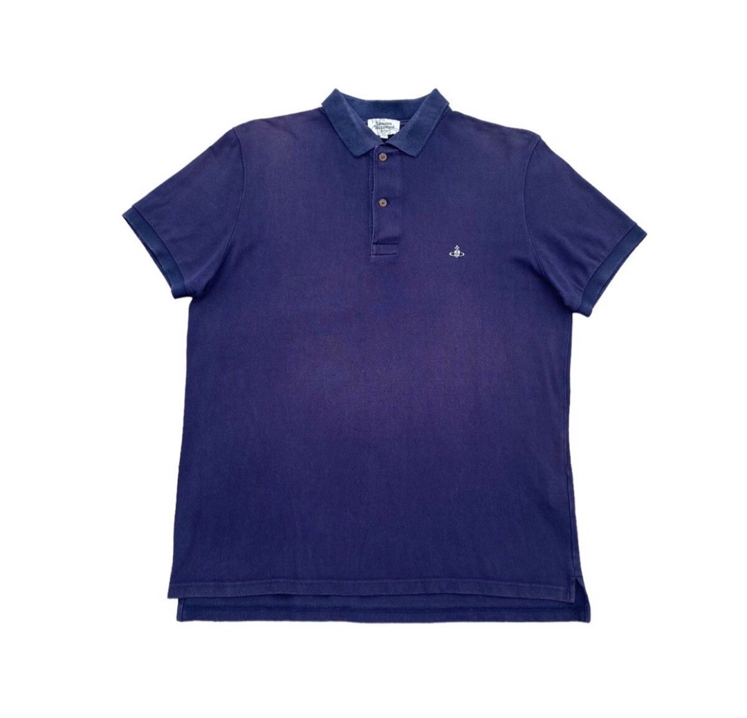 Vivienne Westwood faded polo shirt, Men's Fashion, Tops & Sets, Tshirts ...