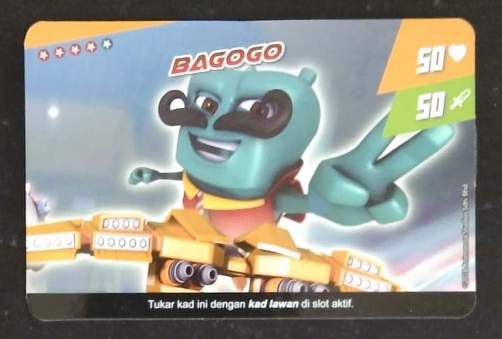 WTB kad boboiboy gambar BAGOGO, Hobbies & Toys, Collectibles ...
