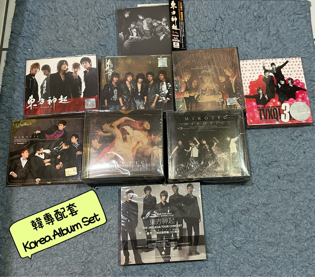 WTS TVXQ Album DVD set and Photo book, Hobbies & Toys, Music & Media, CDs & DVDs on Carousell