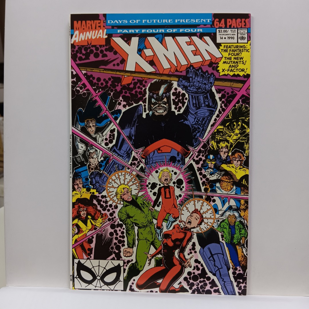 X-men Annual #14. Nearmint. 1st full appearance of Gambit! Clean and ...
