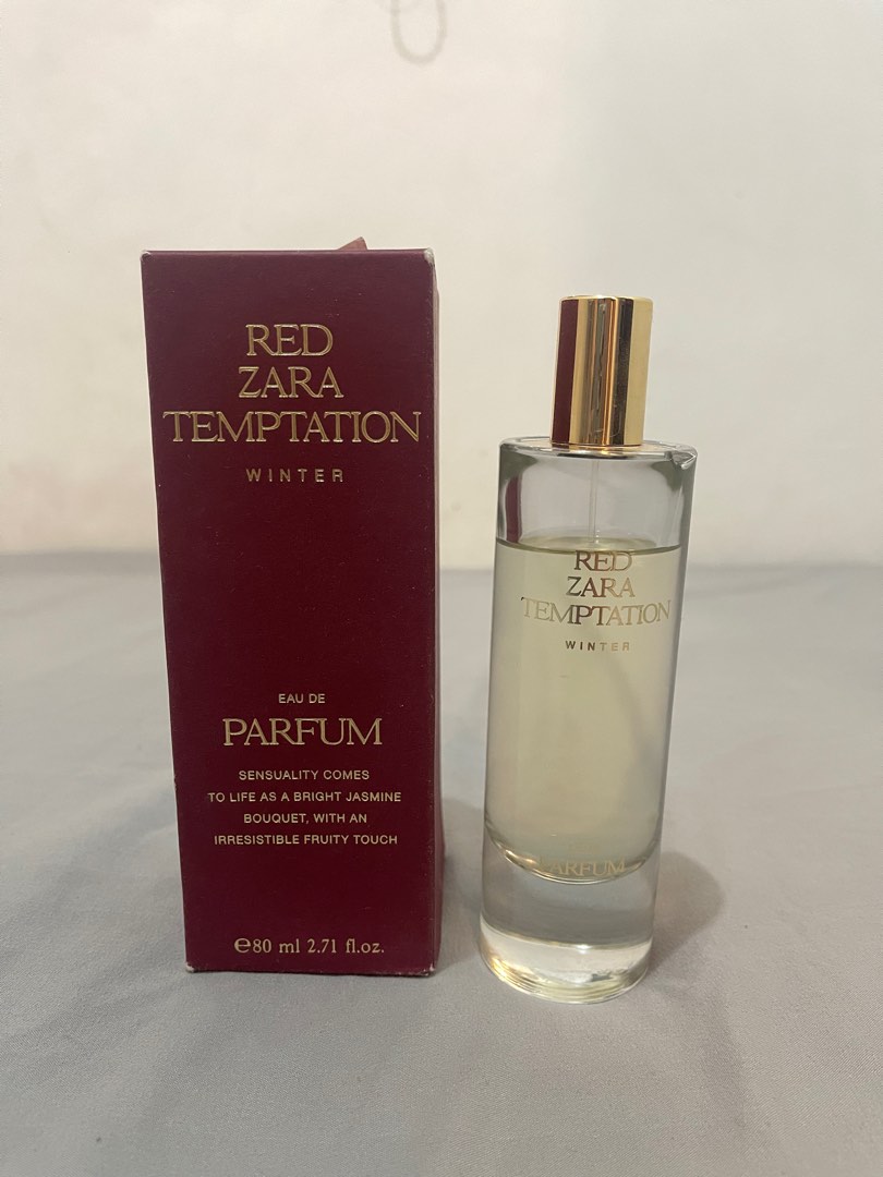 Zara Red Temptation Winter, Beauty & Personal Care, Fragrance & Deodorants on Carousell