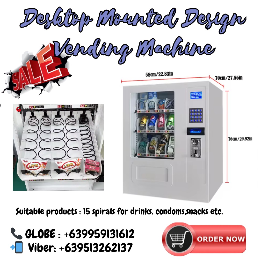 15 selection Desktop vending machine, TV & Home Appliances, Kitchen ...