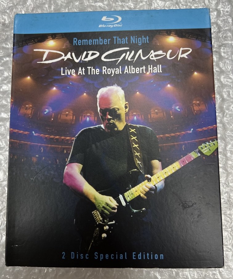 2 Blu Ray 2509 David Gilmour Remember That Night Live At The Royal ...