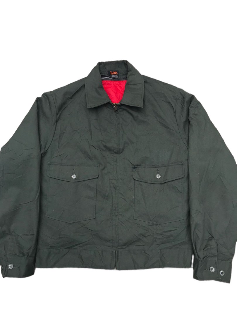 60’s lee chetopa work jacket, Fesyen Pria, Pakaian , Atasan di Carousell