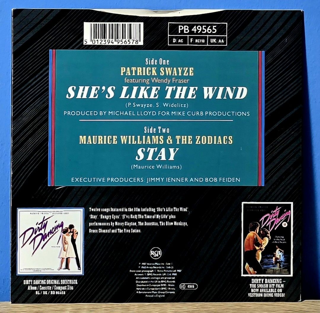 patrick swayze record