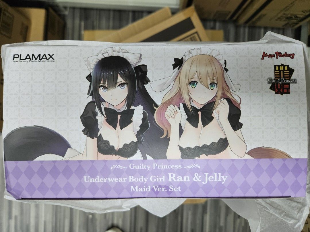 全新 日版 Max Factory PLAMAX GP-07 Guilty Princess Underwear Body Girl RAN ...