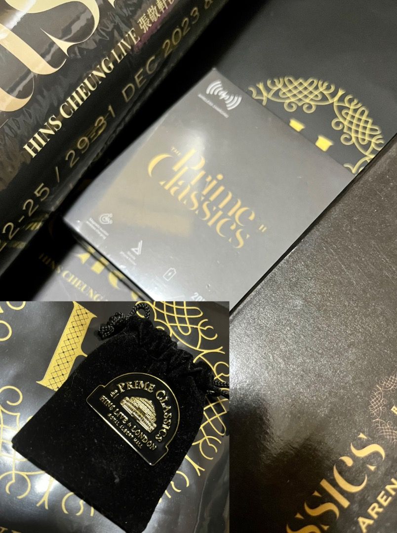 張敬軒歌迷會會員禮盒 The Prime Classics TBD Pink Dahlia Live in Passion CD/DVD 雜誌 ...