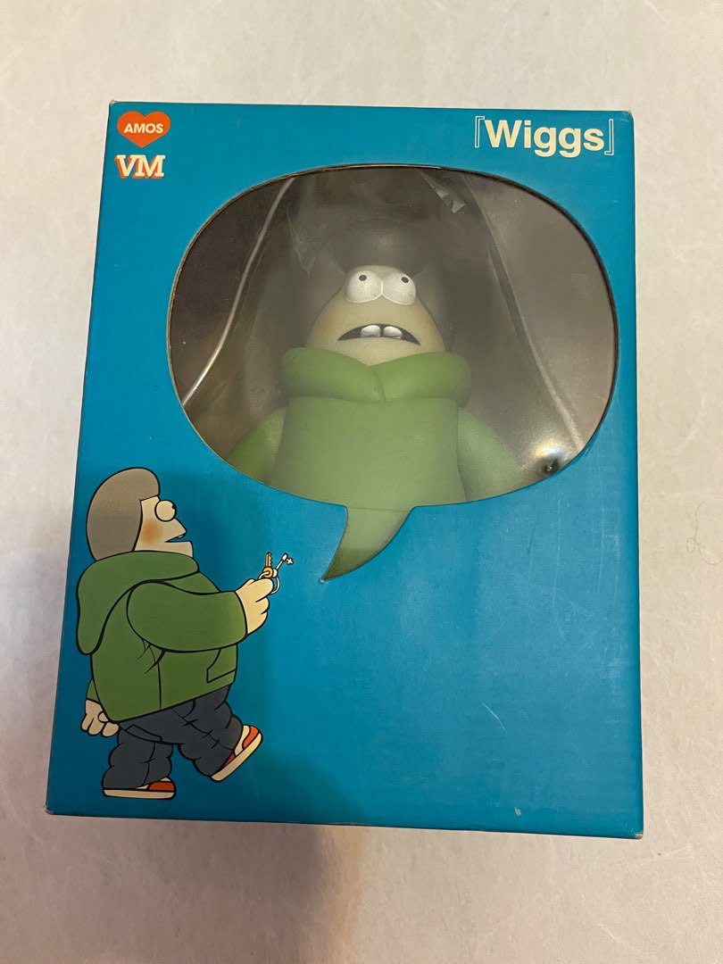 絕版 Amos toy James Jarvis Wiggs figure, 興趣及遊戲, 玩具 & 遊戲類 - Carousell