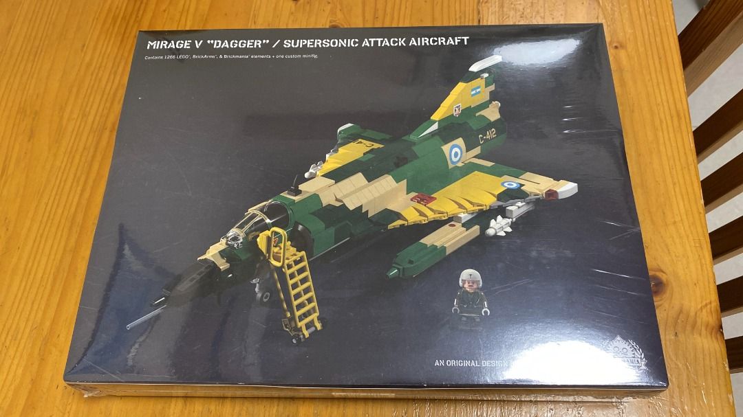 [全新現貨] [LEGO] Brickmania #BKM1087: Argentinian Mirage V "Dagger ...