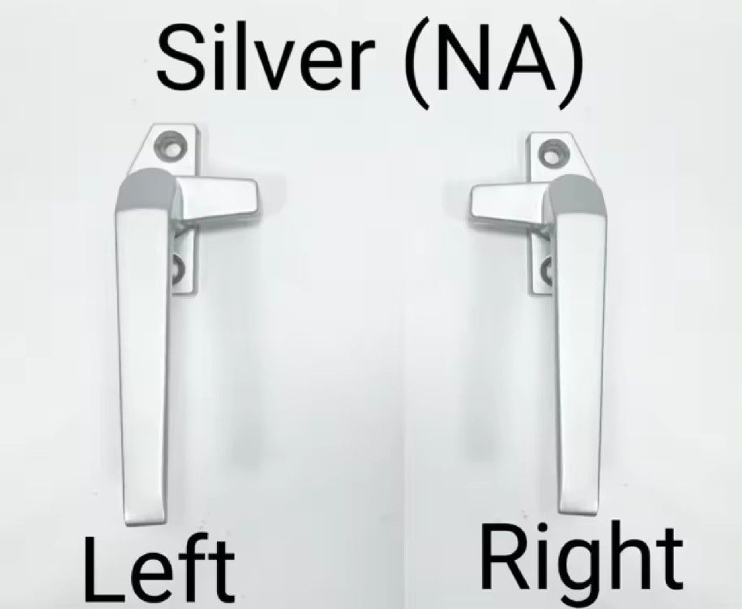 Aluminium window handle sliver 34cm, Furniture & Home Living, Security ...