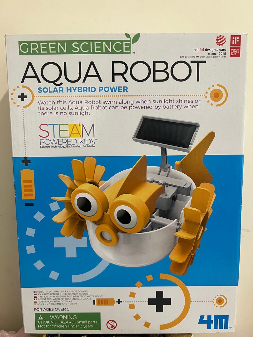 Aqua Robot, 興趣及遊戲, 玩具 & 遊戲類 - Carousell