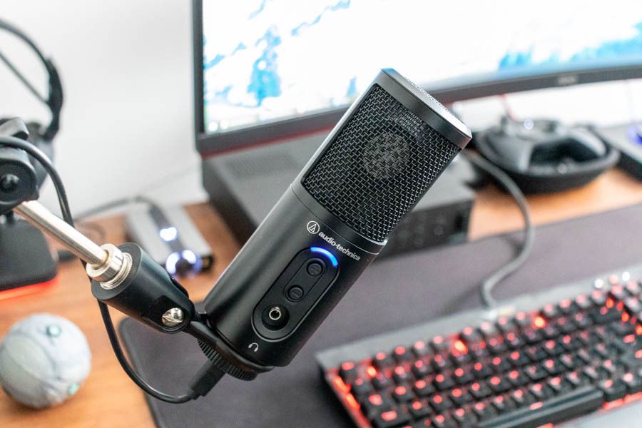 Audio-Technica ATR2500x-USB Cardioid Condenser Microphone (ATR Series ...