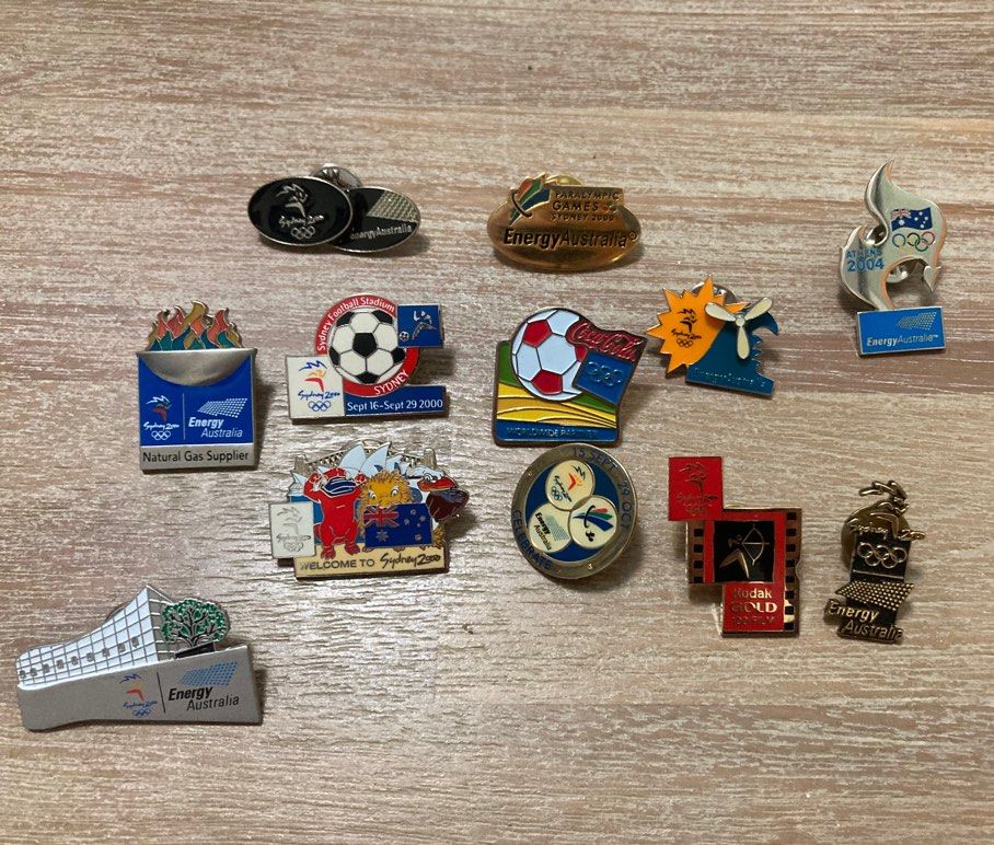 Australia Sydney 2000 Olympics pins, Hobbies & Toys, Memorabilia ...