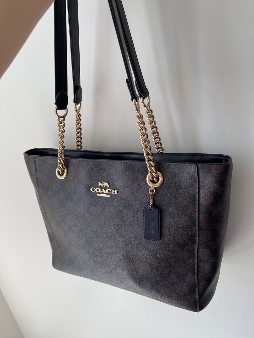 Authentic Coach Work Tote Bag, Luxury, Bags & Wallets on Carousell